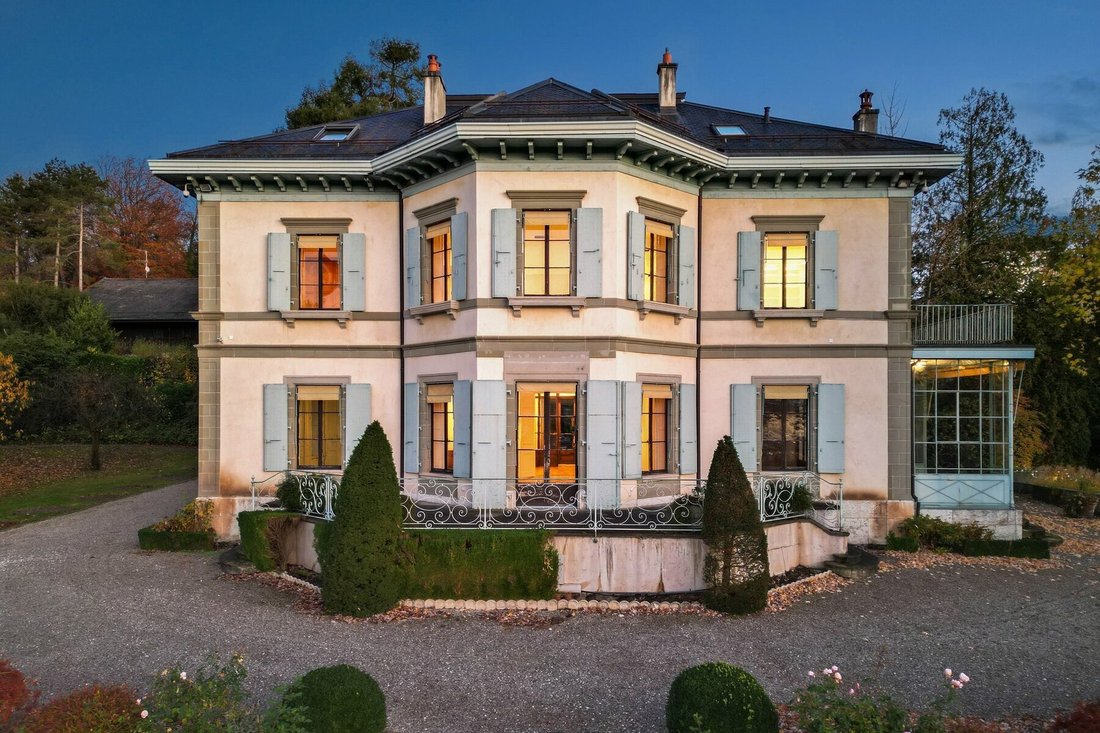 Sublime Maison De Maitre Cologny Ramp In Cologny, Genève, Switzerland ...