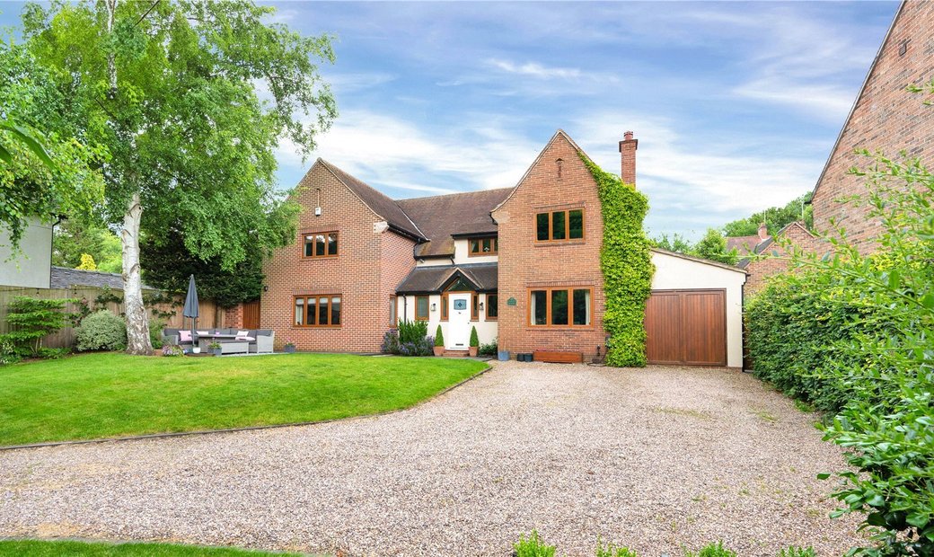 House, Main Street, Birch House, In Walton On Trent, England, United ...