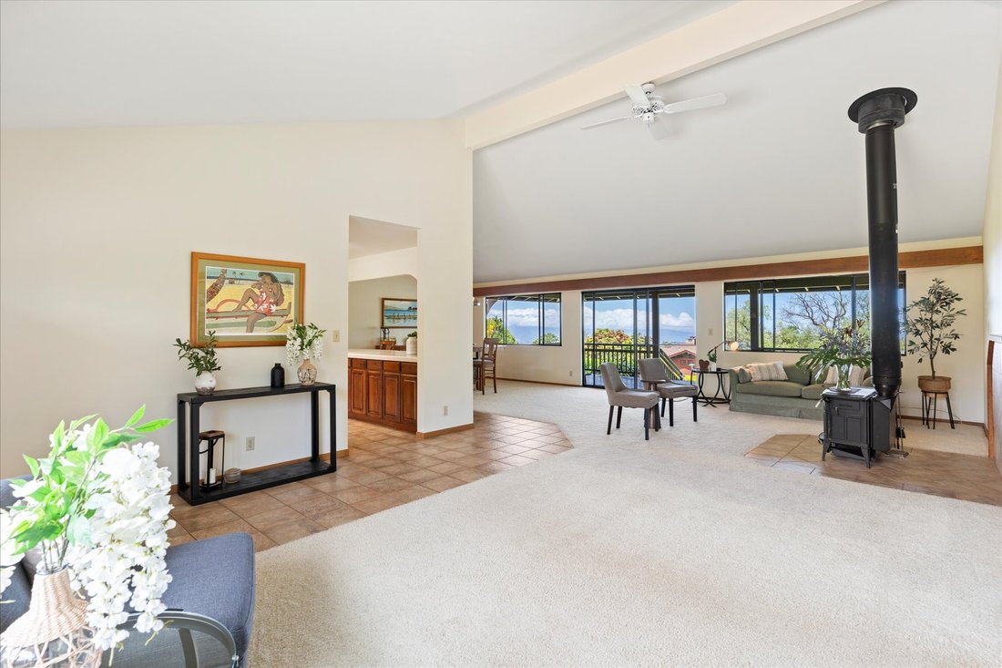 Welcome To Kula Mala With Haleakala And West In Kula, Hawaii, United ...