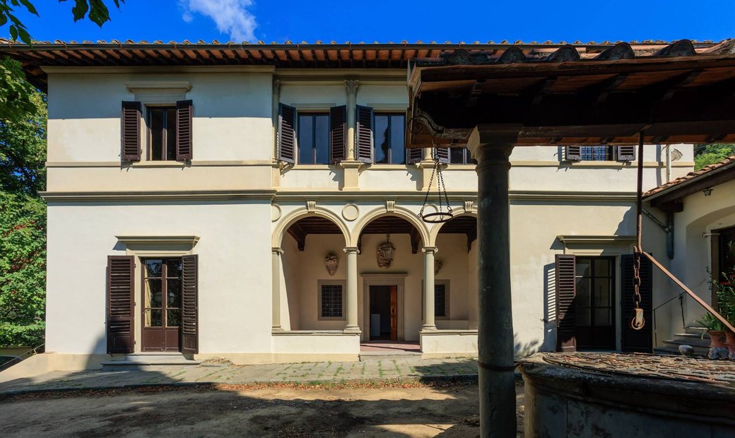 Historic Villa On The Hills Of Fiesole In Poggio Gherardo, Tuscany ...