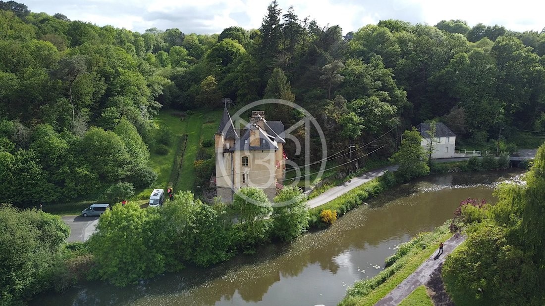 Brittany Belle Epoque Manor House In Noyal Pontivy, Brittany, France ...