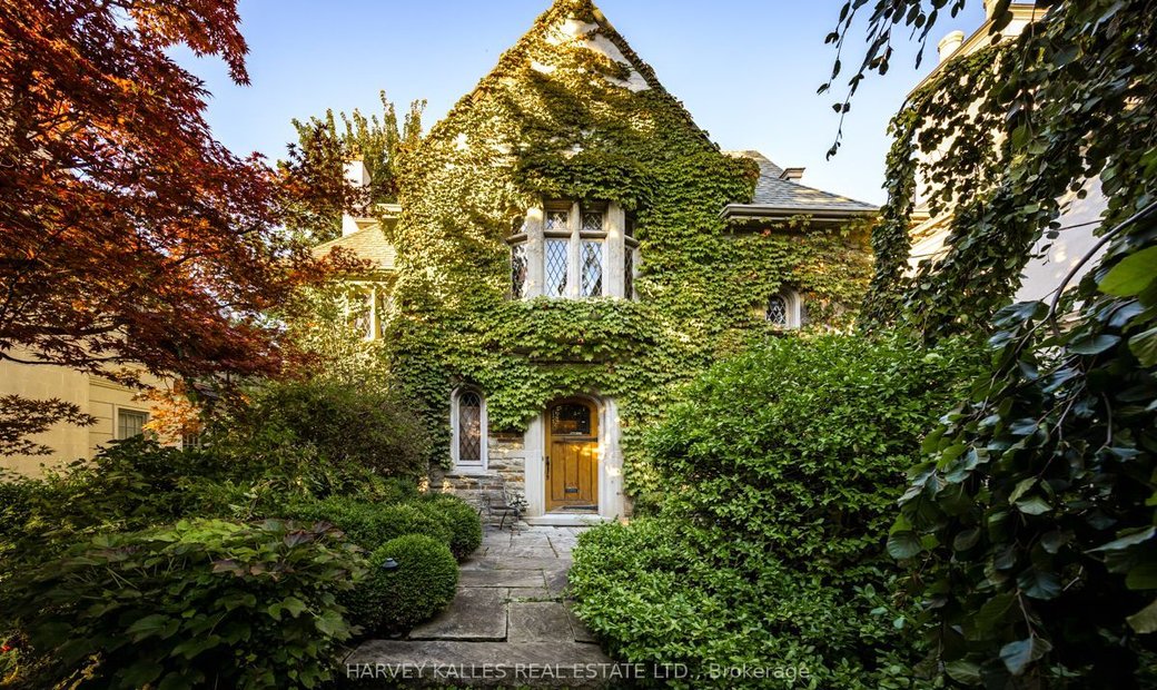 Classic Tudor Style Home On An Exclusive Street In Toronto, Ontario ...