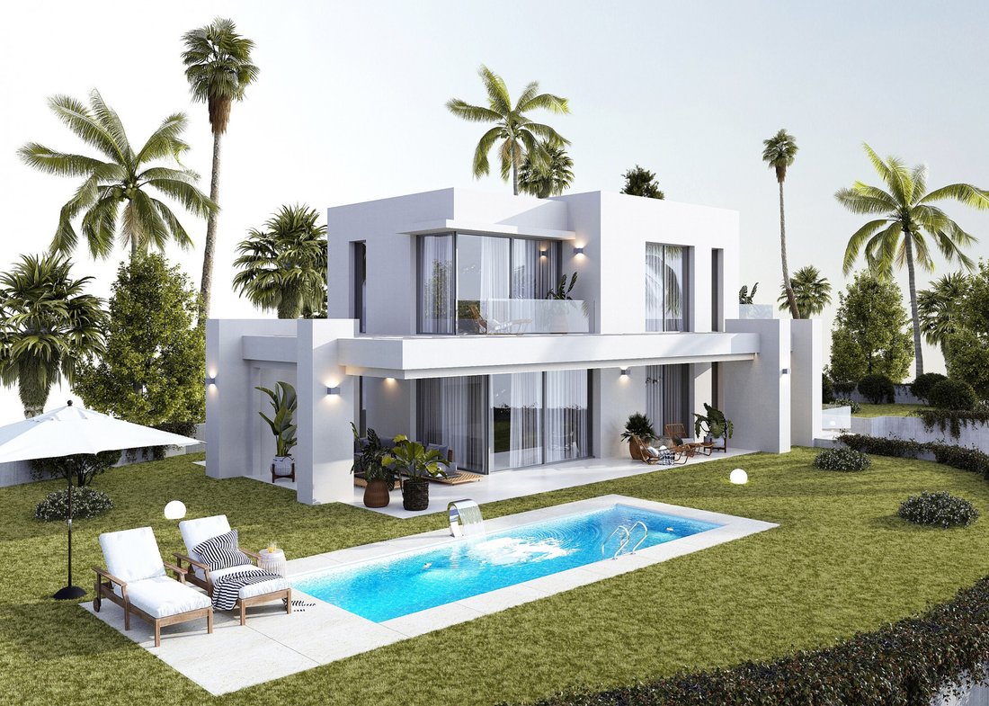 Villa With Lift In A Small Complex, Mijas In Mijas, Andalusia, Spain ...