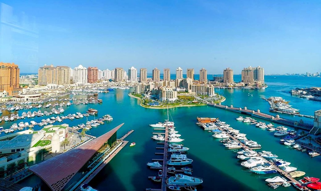 Spacious 3 Bhk + Maid's Flat With Marina View In Doha, Doha, Qatar For ...
