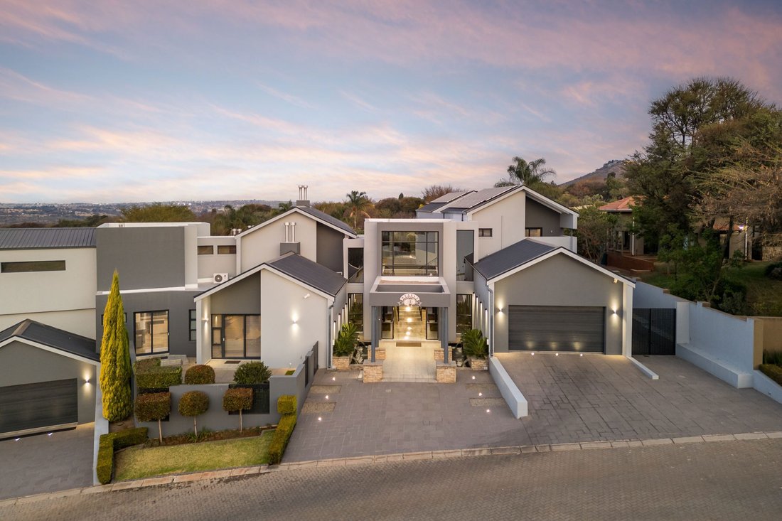 Bold Modern Architecture Combining In Roodepoort, Gauteng, South Africa ...