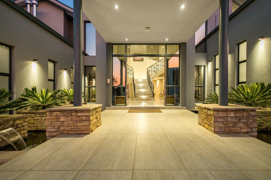 Bold Modern Architecture Combining In Roodepoort, Gauteng, South Africa ...