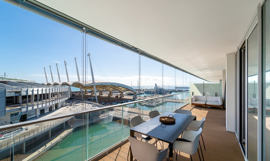 East Waterfront: Three Room Apartment By The Sea In Genoa, Liguria ...