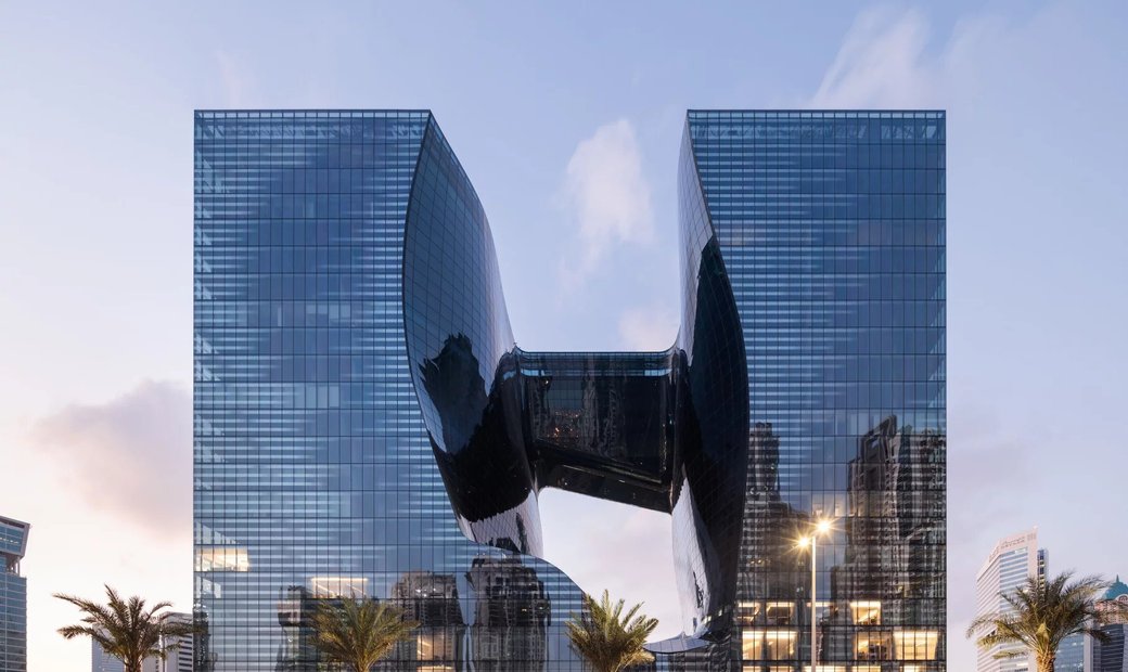 Opus Zaha Hadid Rooftop Penthouse In Dubai, Dubai, United Arab Emirates ...