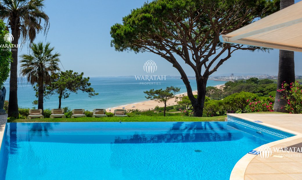 Four Bedroom Beachfront Villa Offering In Almancil, Algarve, Portugal ...