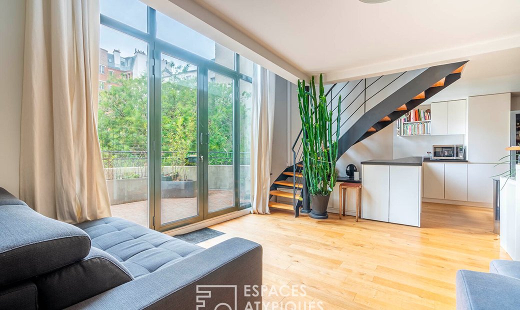 Top Floor Duplex With Terrace In Paris, île De France, France For Sale ...