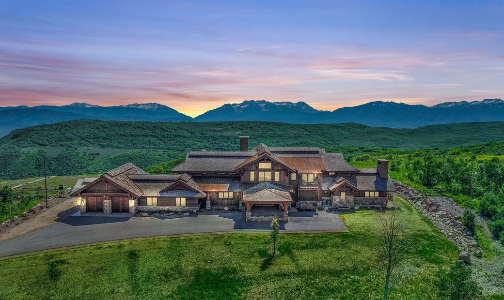 Newly Built Legacy Mountaintop Equestrian In Heber City, Utah, United ...