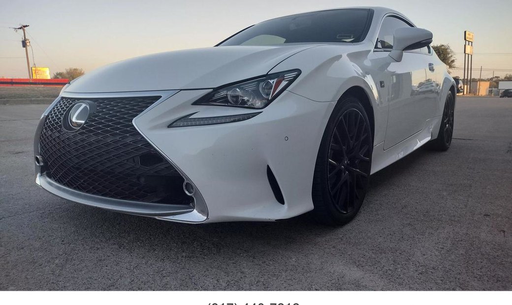 2015 Lexus Rc In Fort Worth, Tx, United States For Sale (14794515)