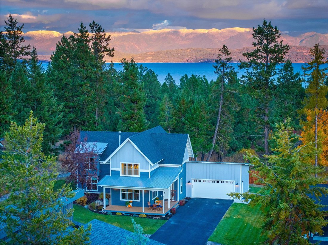 Ideally Situated Near Flathead Lake In Lakeside, Montana, United States ...