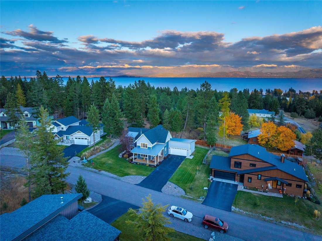 Ideally Situated Near Flathead Lake In Lakeside, Montana, United States ...