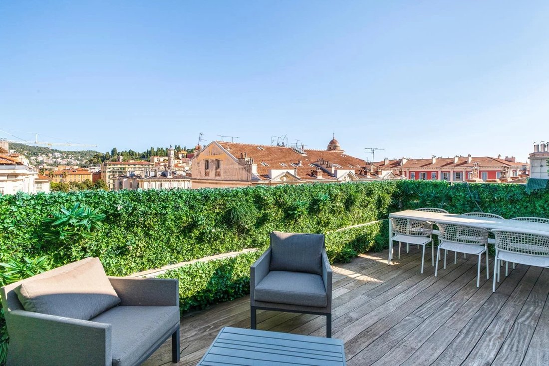 Luxury Top Floor Apartment With In Nice, Provence Alpes Côte D'azur ...
