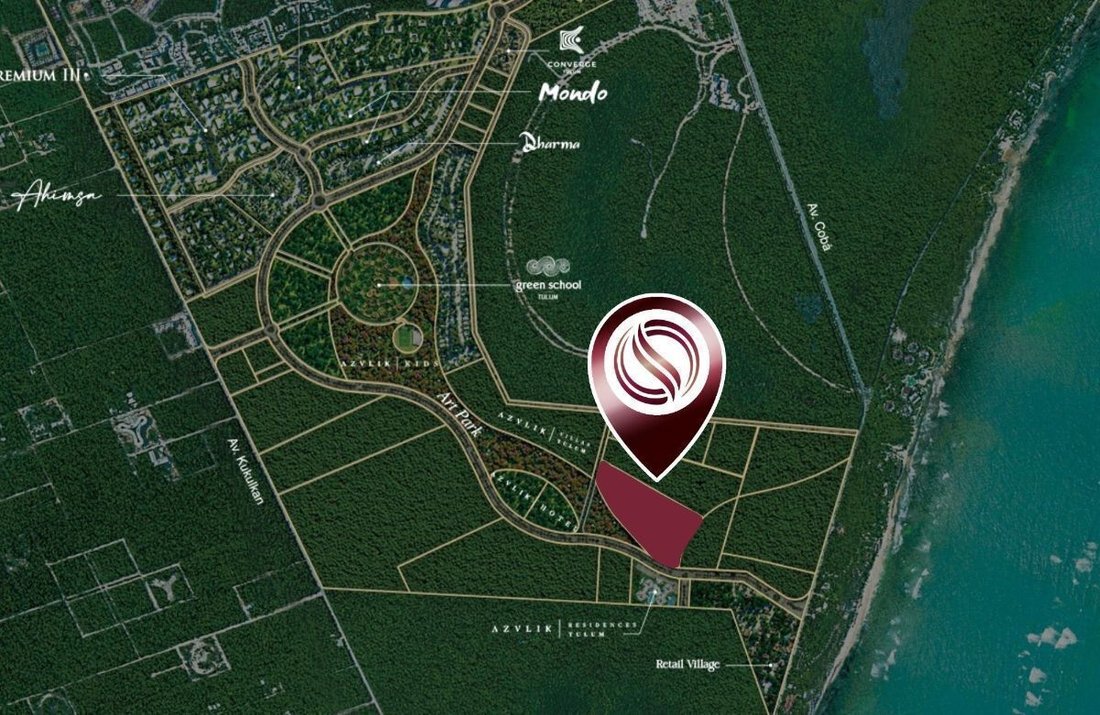 Terreno Multifamiliar De 42,455 M2 A Minutos Del In Tulum, Quintana Roo ...