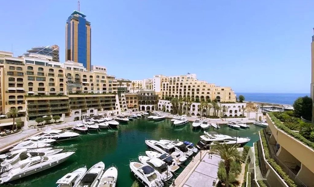 Luxurious 3 Bedroom Apartment In Portomaso, St. In Saint Julian's, Malta For Sale (14541396)