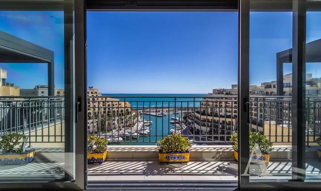 Luxurious Penthouse In Portomaso St. Julians, Malta In Saint Julian's ...