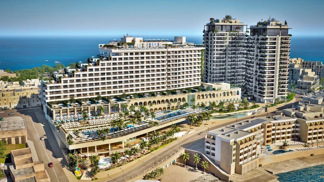 Luxury Apartment On The 10th Floor With Sea Views In In Saint Julian's ...