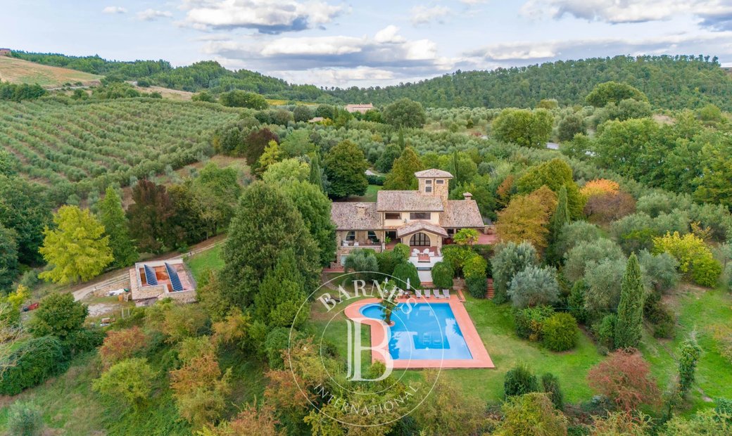 Representative Hillside Villa With Pool In Ficulle, Umbria, Italy For ...