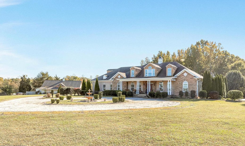 Custom Built Estate On Private Acres In Doswell, Virginia, United ...