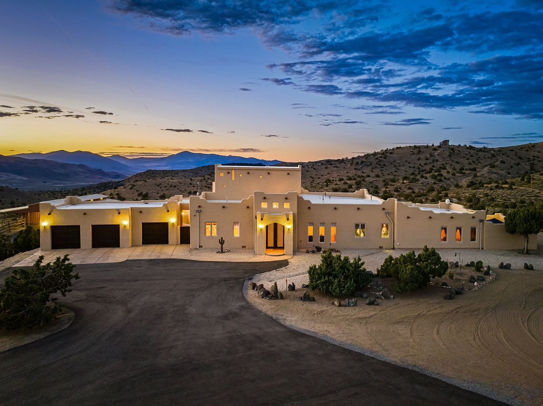 Pueblo Revival Ranch Estate Near Reno, Nv In Sparks, Nevada, United ...