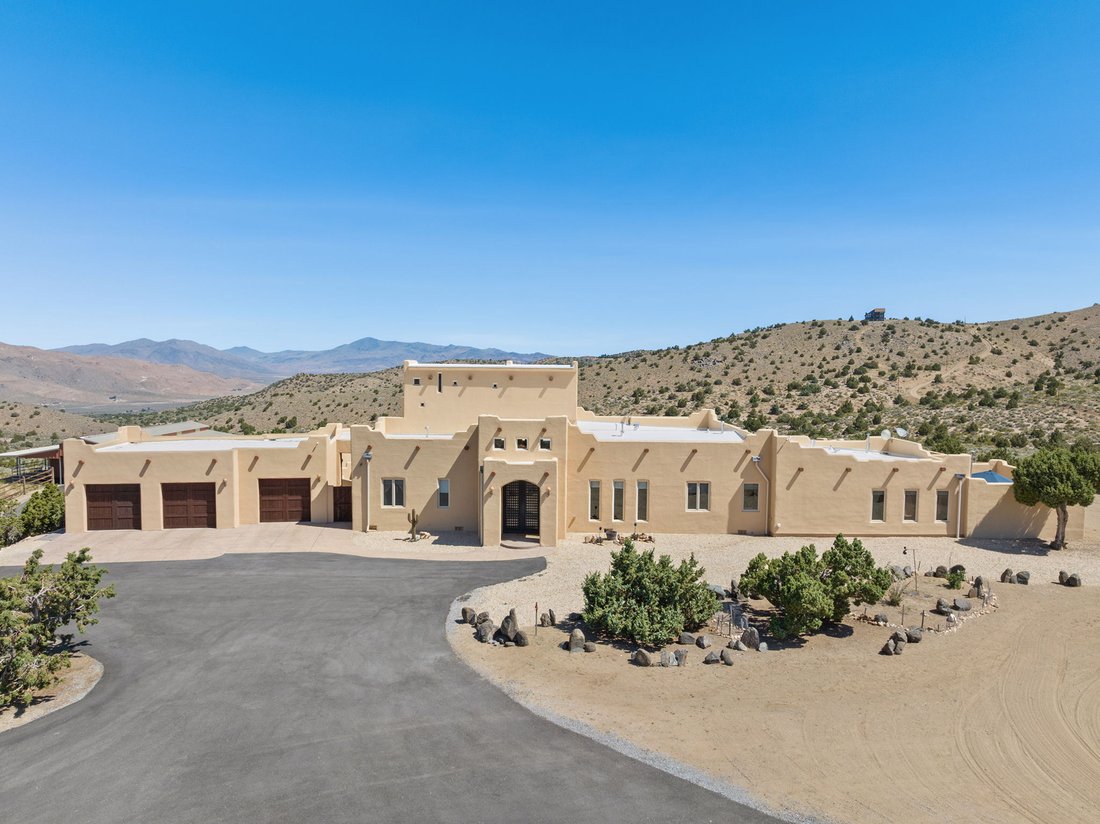 Pueblo Revival Ranch Estate Near Reno, Nv In Sparks, Nevada, United ...