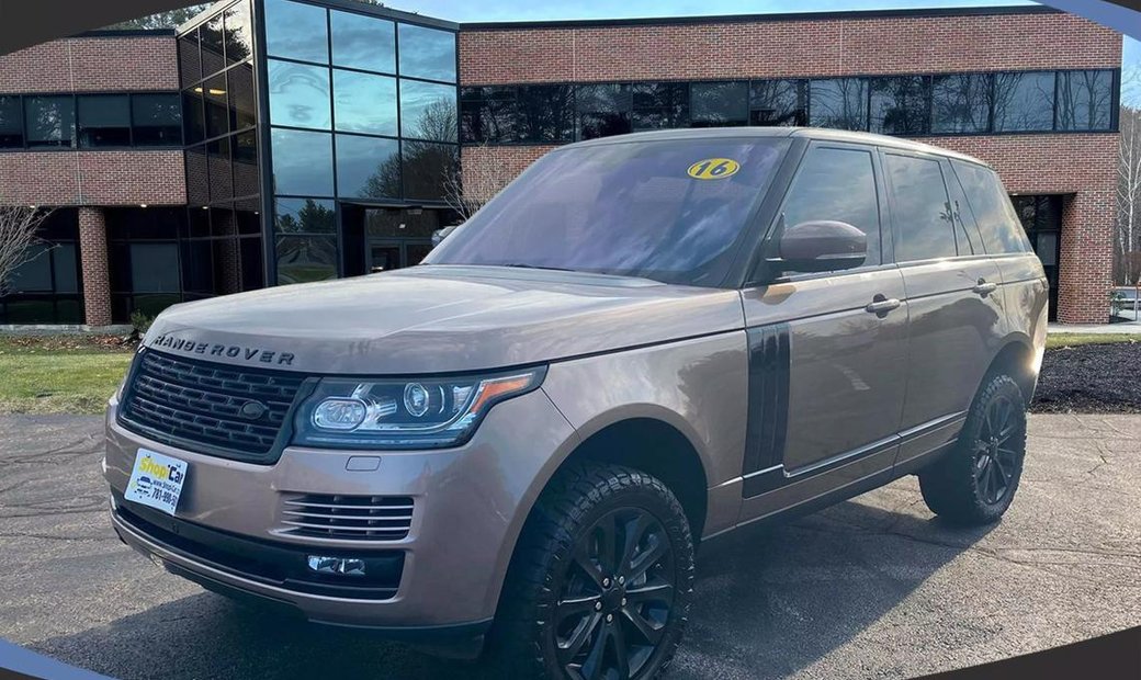 2016 Land Rover Range Rover In Canton, Ma, United States For Sale ...