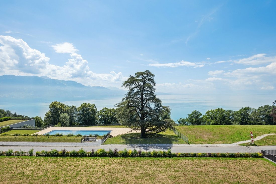Magnificent Luxury Apartment With Panoramic Lake In Puidoux, Vaud ...