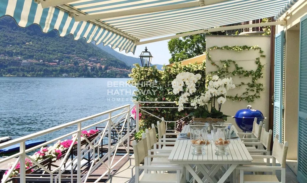 Lakefront Exclusive Property With Boathouse, In Carate Urio, Lombardy ...