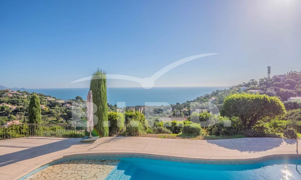 Panoramic Sea View In Roquebrune Sur Argens, Provence Alpes Côte D'azur ...