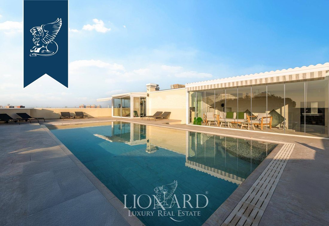 Luxury Penthouse With Pool For Sale In Milan San Siro In Milan, Lombardy, Italy For Sale (14889282)