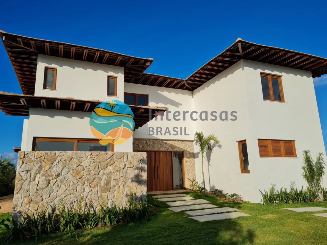 New Villa With 6 Suite Bedrooms, In Condo, Beach In State Of Bahia ...