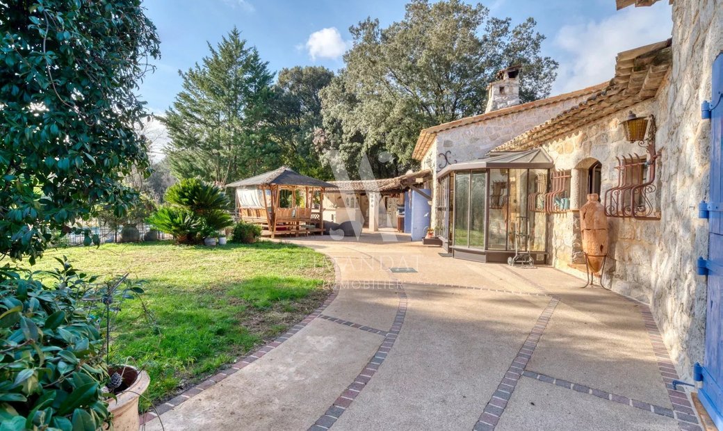 Roquefort Les Pins Stone Mas In Mougins, Provence Alpes Côte D'azur ...