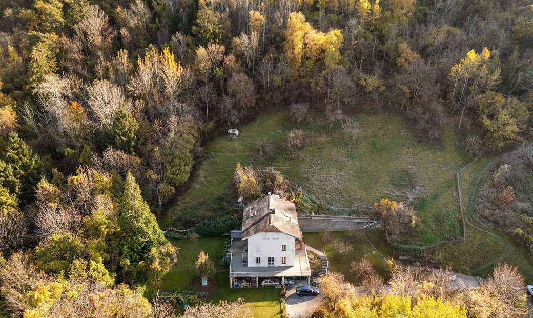 Elegant Villa In The Heart Of Nature, A Stone's In Sion, Valais ...