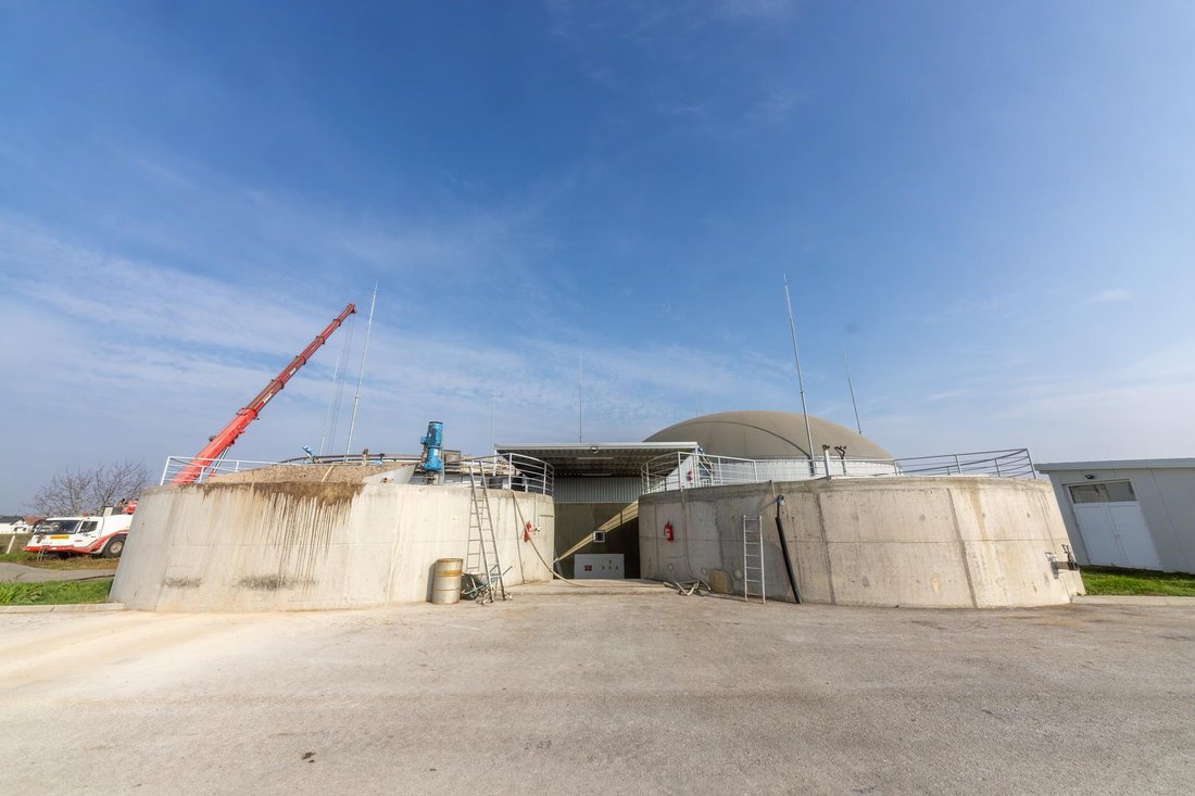 Gunja, Planta De Biogás (Central En Grad Zupanja, Vukovar Srijem ...