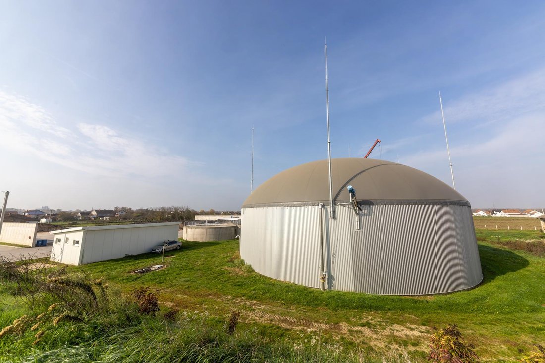 Gunja, Planta De Biogás (Central En Grad Zupanja, Vukovar Srijem ...