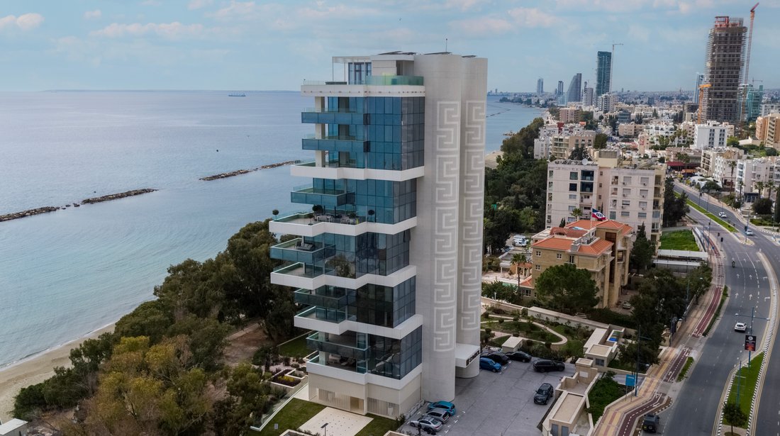Seafront 3 Bedroom Apartment On The 5th In Agios Tychon, Limassol ...
