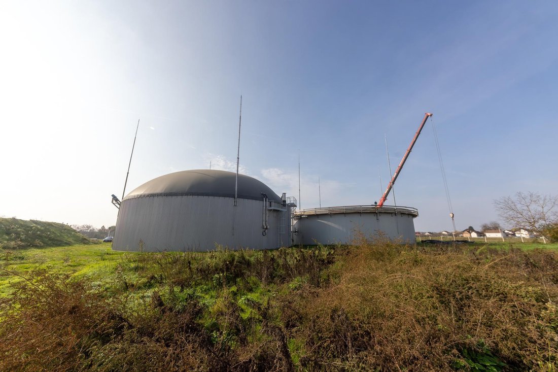 Gunja, Biogas Power Plant + In Opcina Gunja, Vukovar Srijem County ...