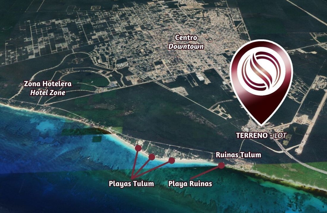 Lote En Zona In Crucero De Las Ruinas De Tulum, Quintana Roo, Mexico ...