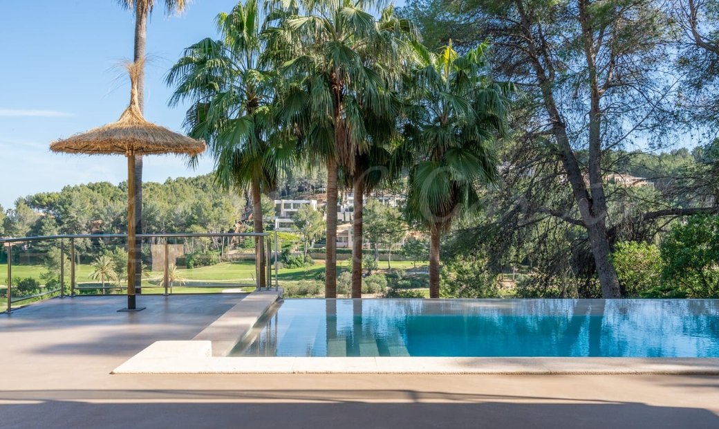 Villa With Spectacular Views In Sa Vileta Son Rapinya, Balearic Islands ...
