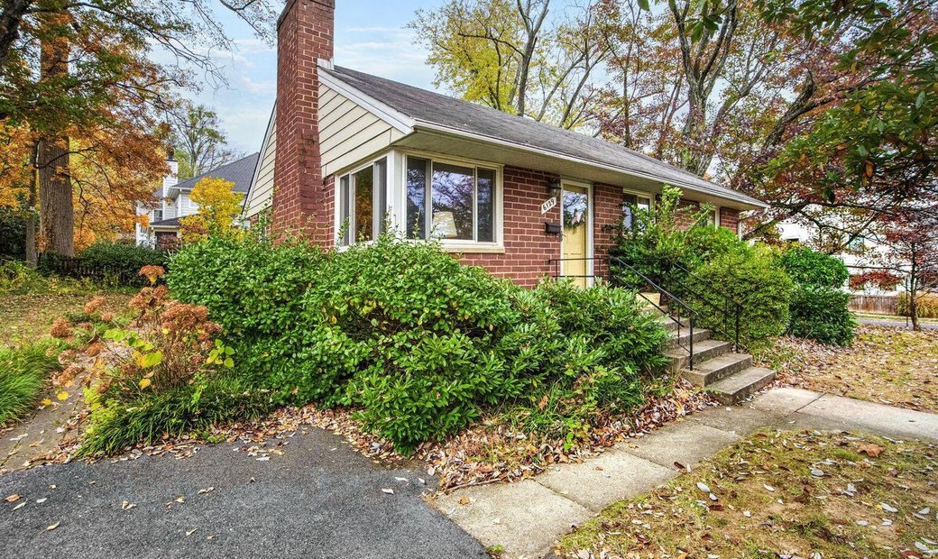 Solid Brick Home On A Beautiful Corner In Arlington, Virginia, United ...