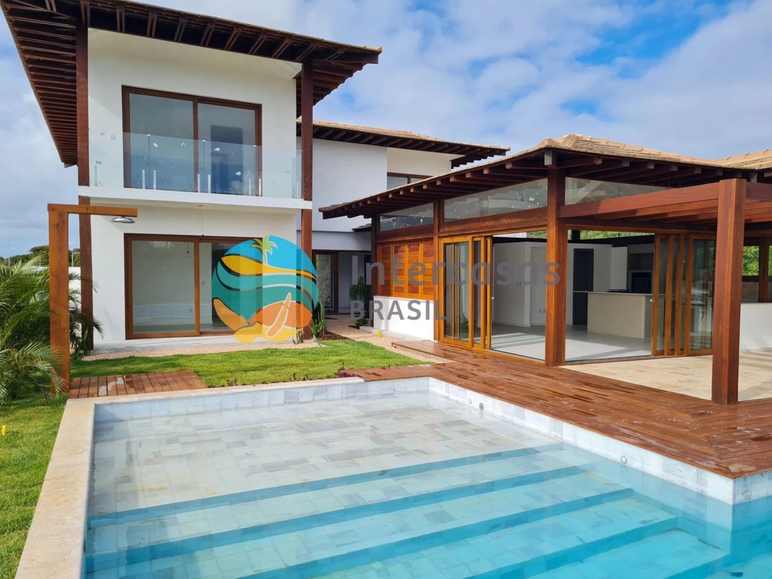 New Villa With 6 Suite Bedrooms, In Condo, Beach In State Of Bahia ...