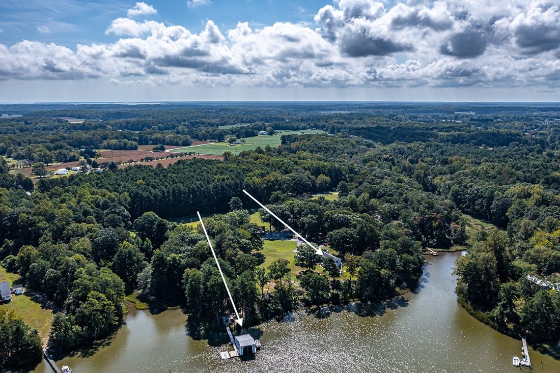 Waterfront Farm With 18 Acres Chesapeake In Wake, Virginia, United ...