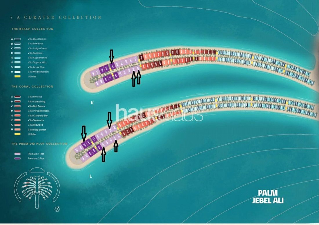 Exclusive High Number Plots | Palm Jebel In Dubai, Dubai, United Arab ...