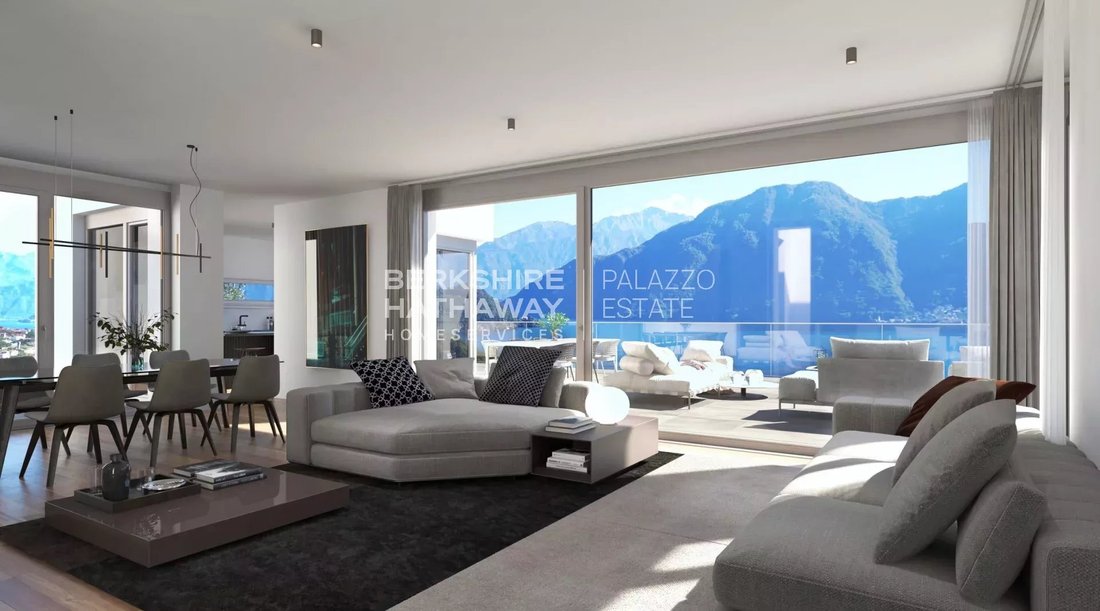 Stunning And Rare Contemporary New Villa With In Sala Comacina ...