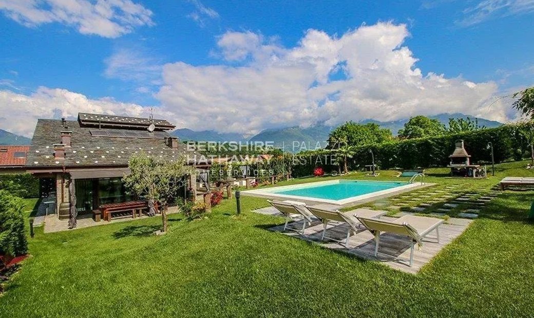 Splendid Newly Built Villa Surrounded By In Colico Piano, Lombardy ...
