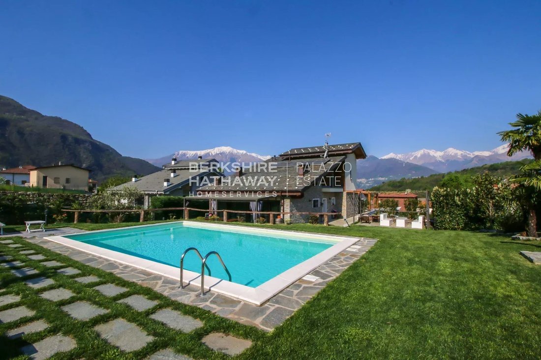 Splendid Newly Built Villa Surrounded By In Colico Piano, Lombardy ...