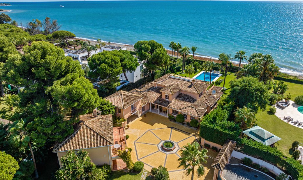 Villa Benamara Luxury Seafront Villa In Estepona, Andalusia, Spain For ...