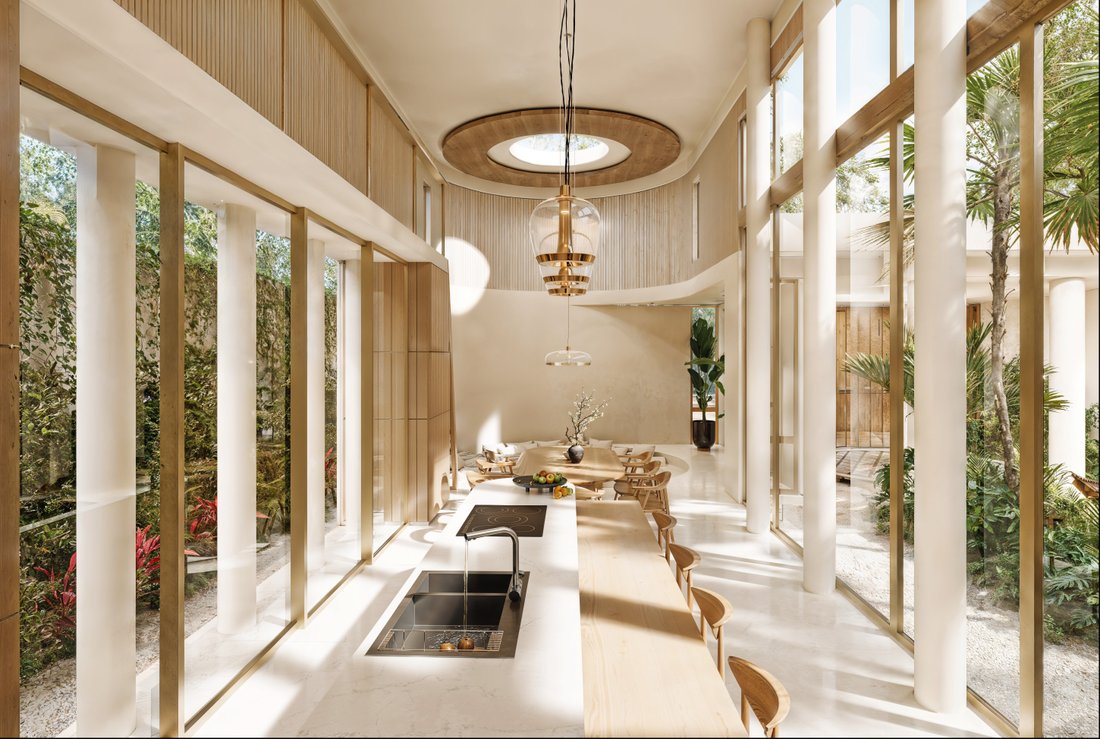 Luxury Villa With 5 Bedrooms And Seamless In Tulum, Quintana Roo ...
